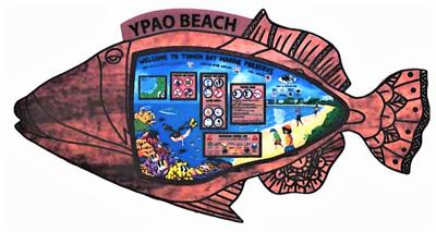 Artists create new signs for popular Guam beaches | Local News ...