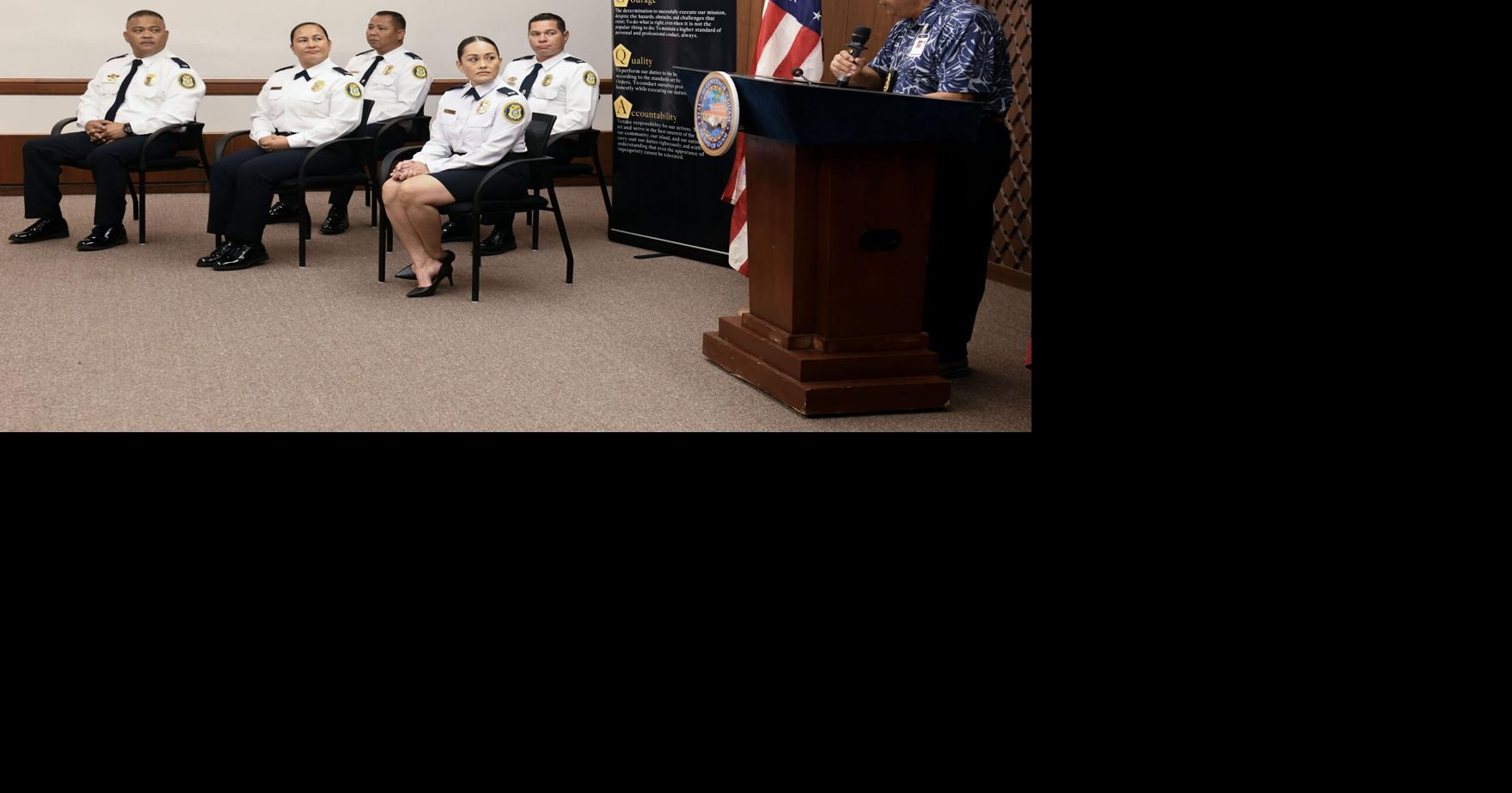 Guam Customs and Quarantine Agency promotes officers | Multimedia ...