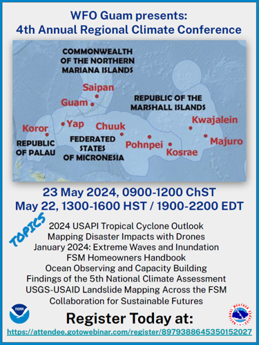 Know more about the weather, climate: 4th NWS Guam regional climate ...
