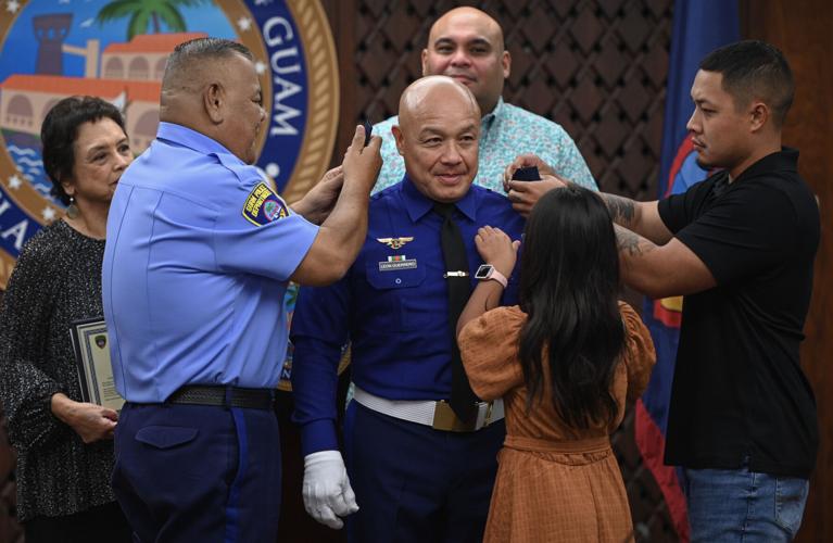 GPD celebrates the addition of seven new lieutenants | News | guampdn.com
