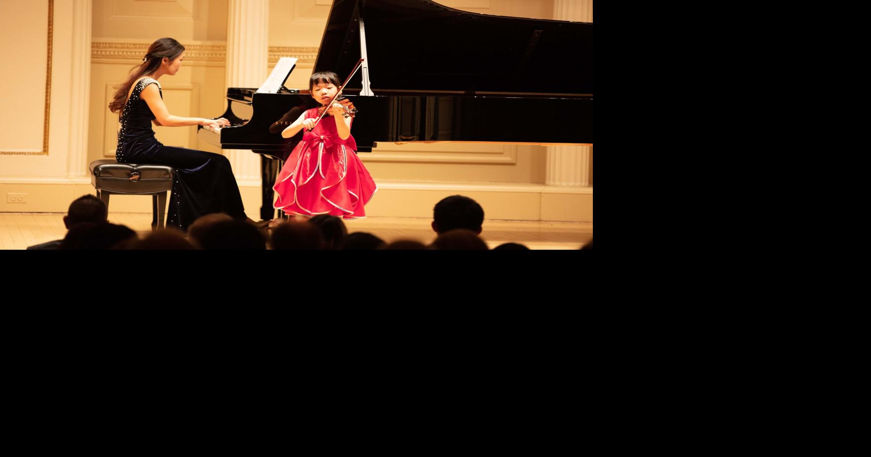 Guam's young violinist Sophia Saumer performs at Carnegie Hall in New ...