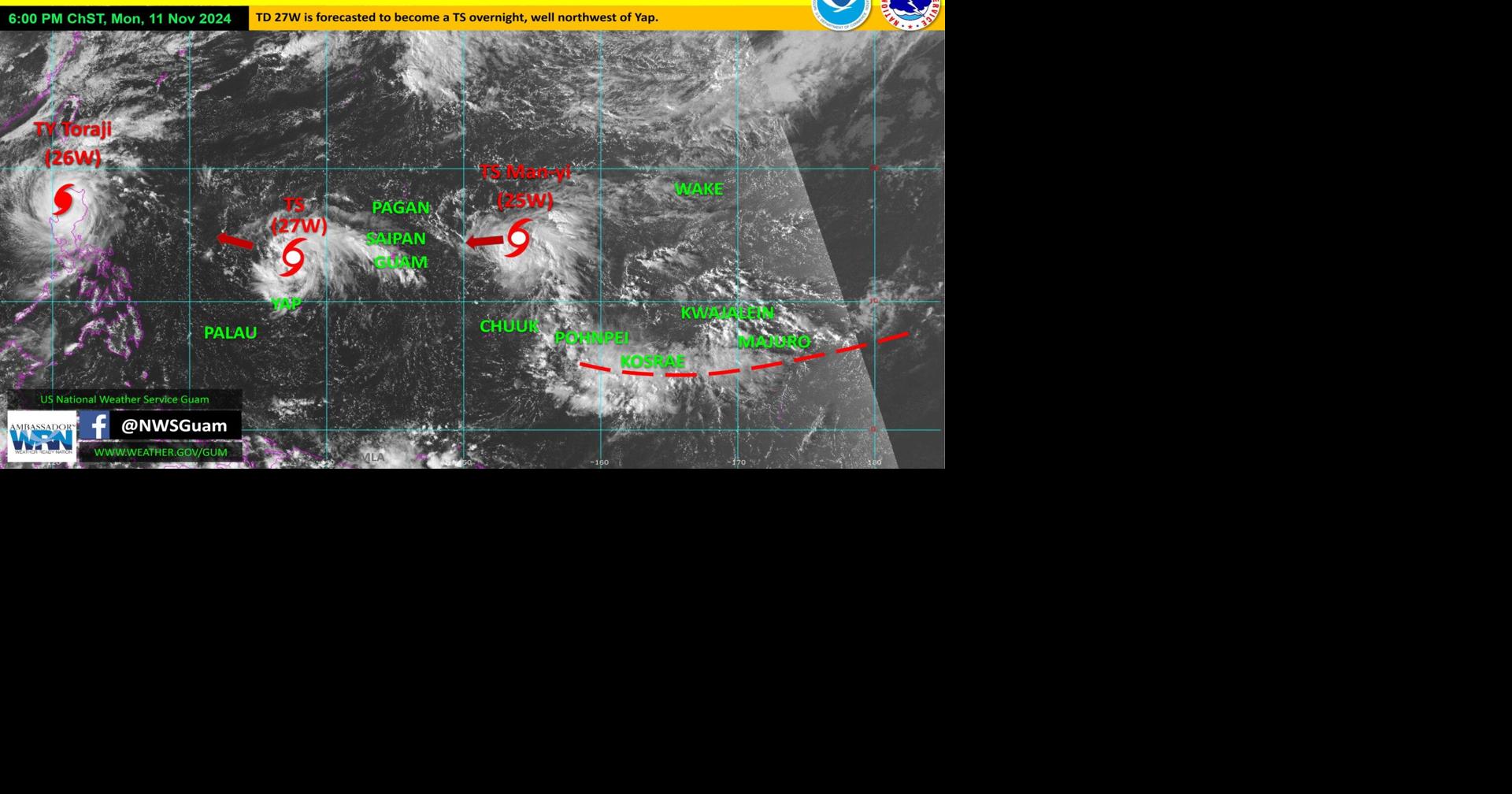 Tropical storm watch in effect for Guam, CNMI | News | guampdn.com