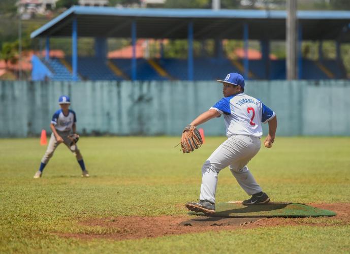 Barrigada Dodgers teams face each other in Guam Little League Baseball ...