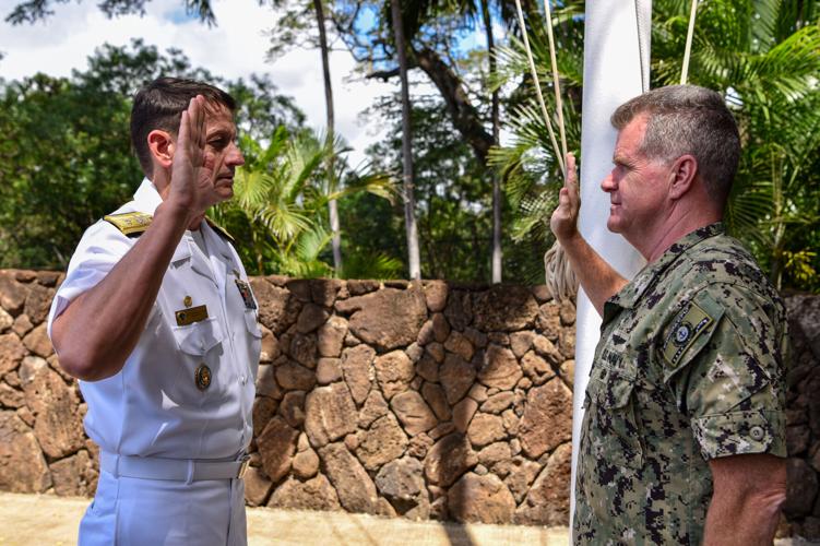 Huffman now a 2-star admiral, assumes new role as head of Joint Task ...
