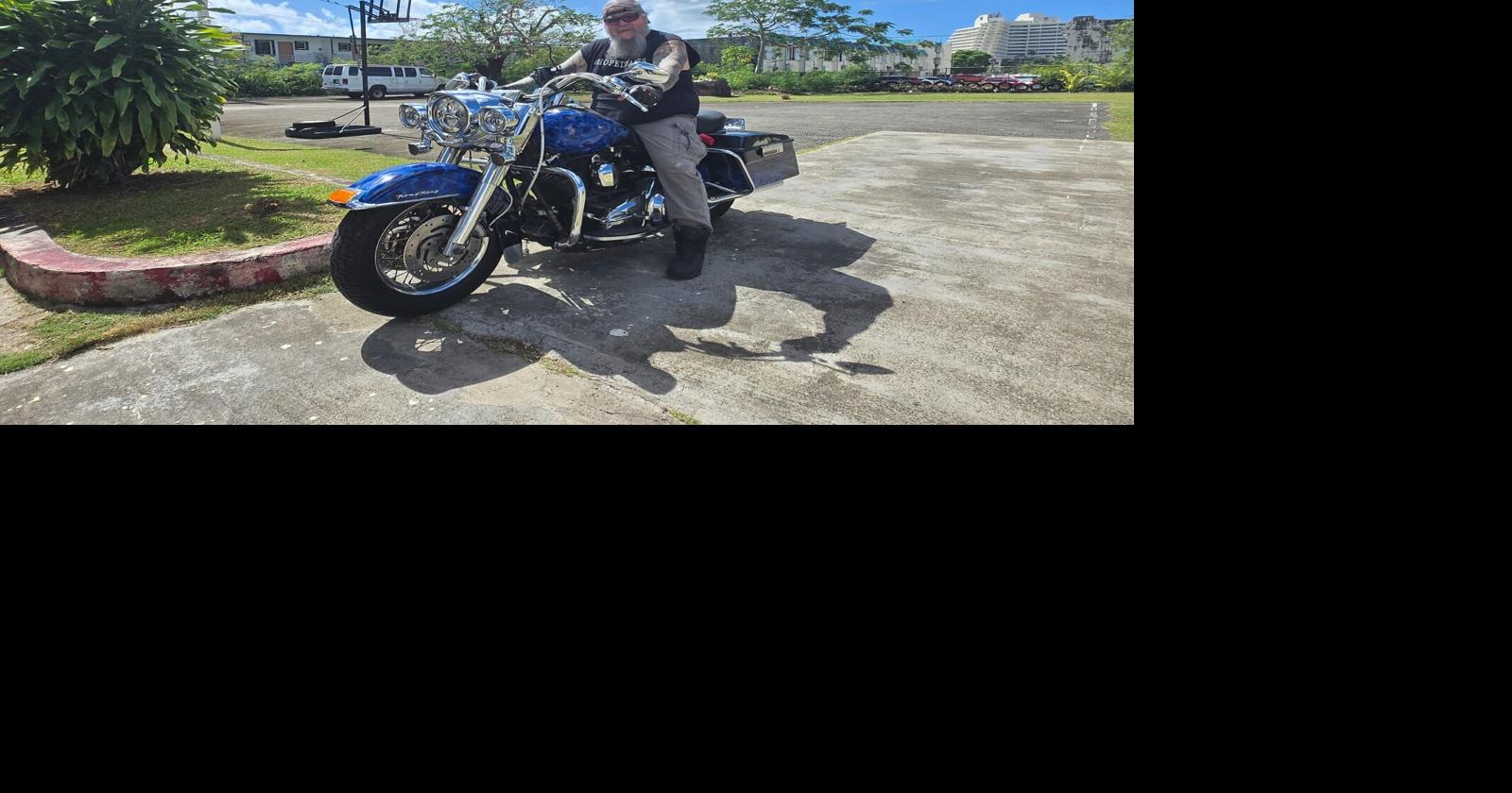 'Hope dealer': Motorcycle missionary Jeff Stultz on Guam to spread hope ...