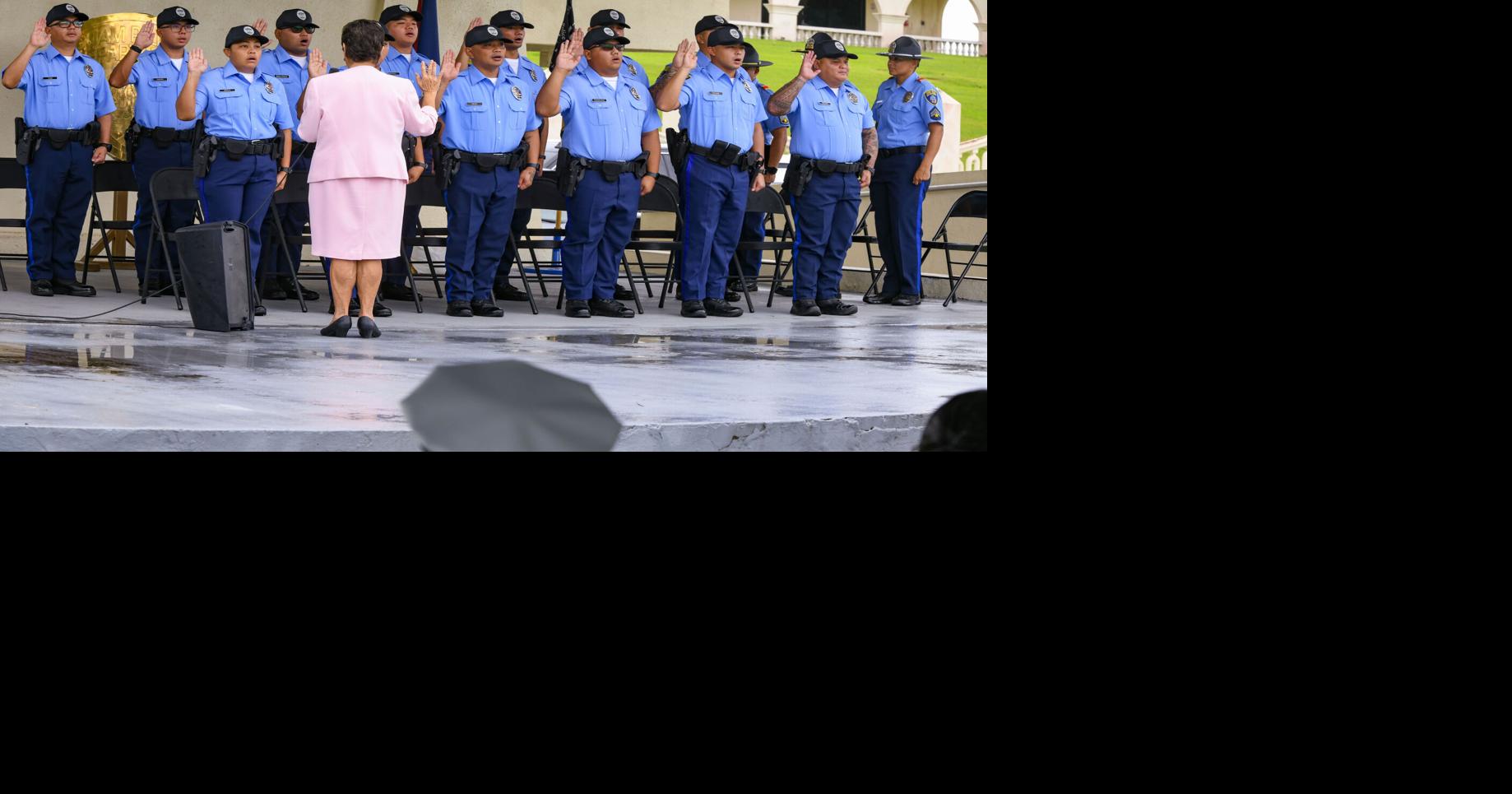 Guam has 13 new police officer trainees, boosting force to 266 | News ...