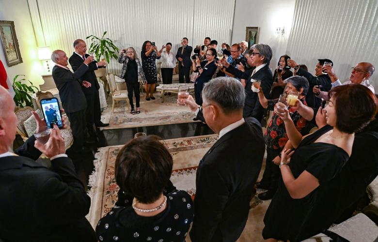 PHOTOS: Former Gov. Carl Gutierrez awarded Japan’s Order of the Rising ...
