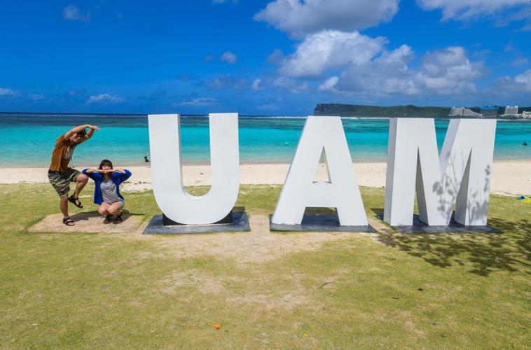"G" on Guam sign damaged | Local News | guampdn.com