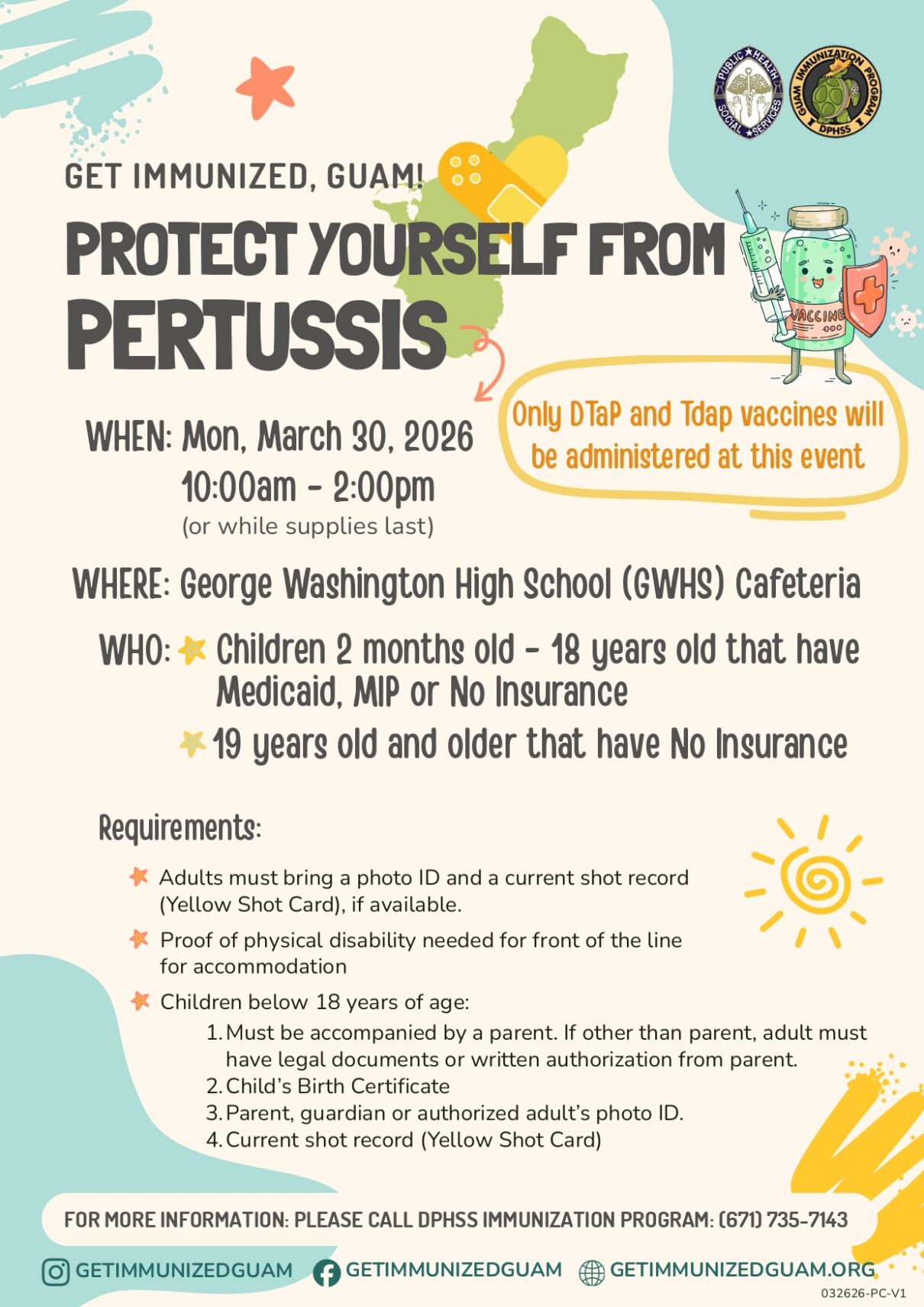 Public Health to host free immunization clinic on March 30 after 7th ...