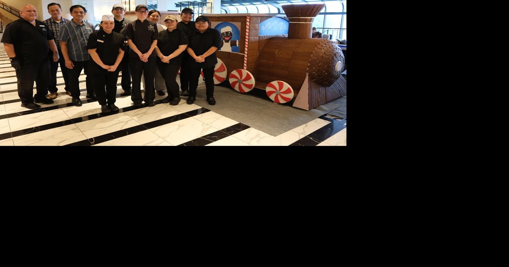 Gingerbread Express rolls out for the holidays at Hilton Guam ...