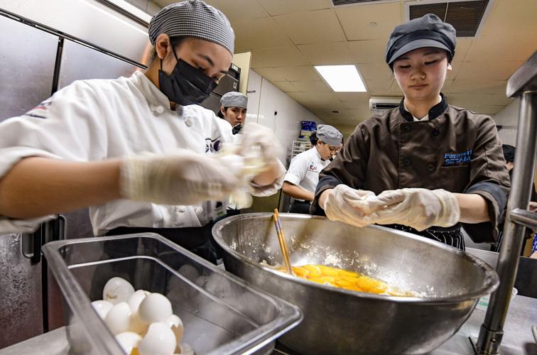 Japan, Guam culinary students mix it up in the kitchen | Multimedia ...