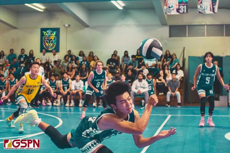 Eagles upset ND to lock up slot for IIAAG volleyball title match ...