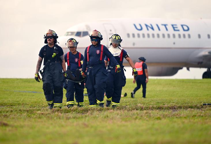 A full-scale disaster exercise at the airport | Multimedia | guampdn.com