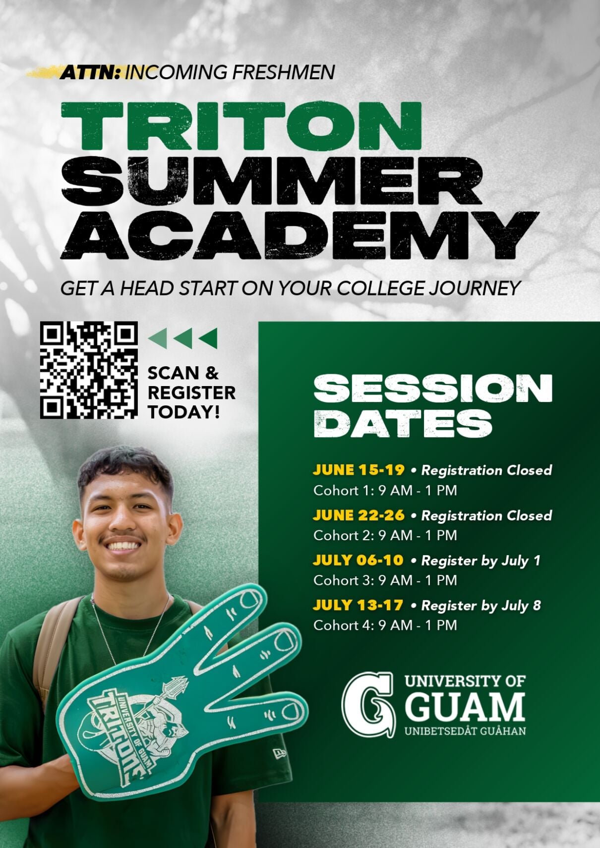 UOG to host Triton Summer Academy 2026 for incoming freshmen | News ...