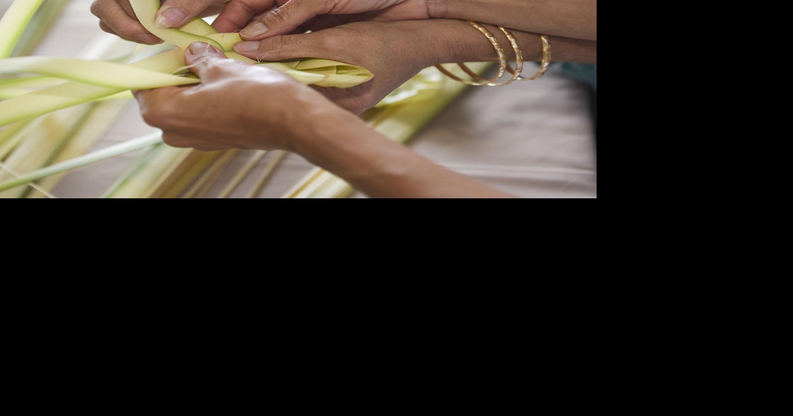 Nikko Hotel teaches coconut weaving for Mes Chamoru | News | guampdn.com