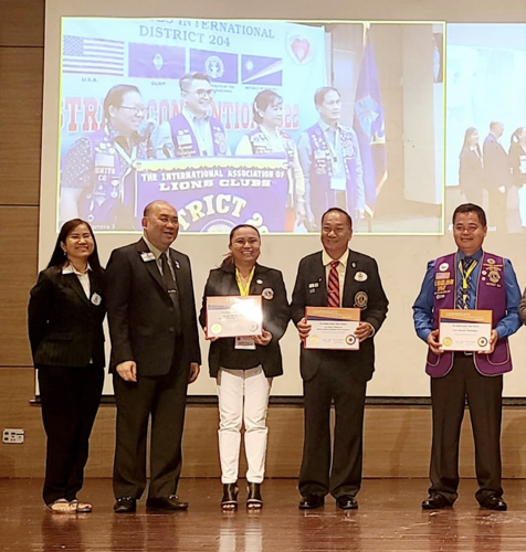 Lions Club Global Action Team certificates presentation | Islandstyle ...