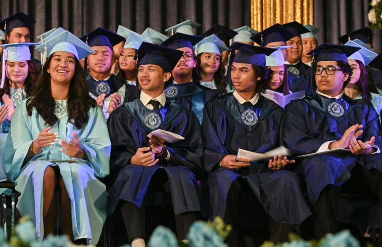 Notre Dame High School celebrates the graduation of 76 Royals ...