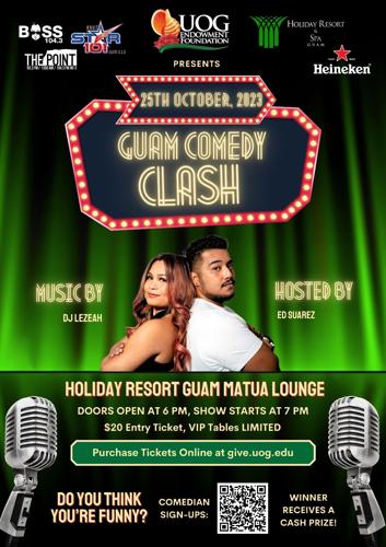 Ready to laugh? Ultimate comedy showdown on Oct. 25 | News | guampdn.com