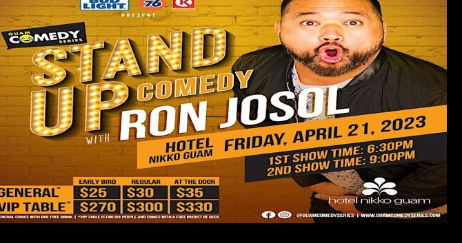 Stand-up comedian Ron Josol back on Guam for 2 shows Friday | News ...