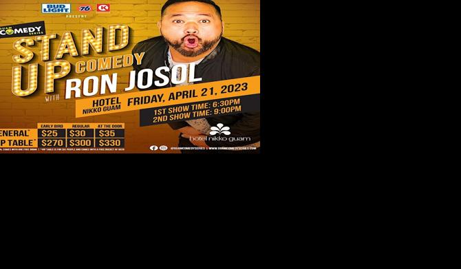 Stand-up comedian Ron Josol back on Guam for 2 shows Friday | News ...