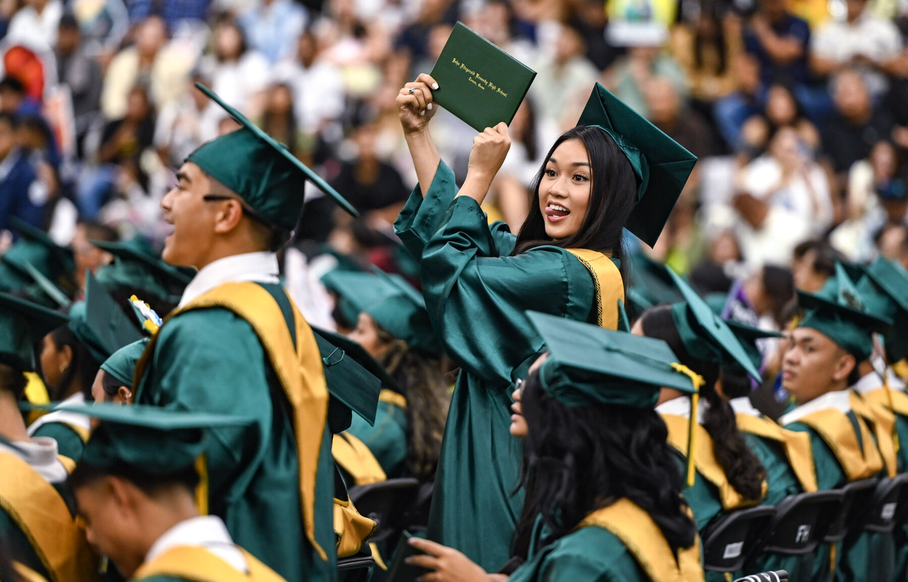 PHOTOS: John F. Kennedy High School celebrates 353 graduates ...