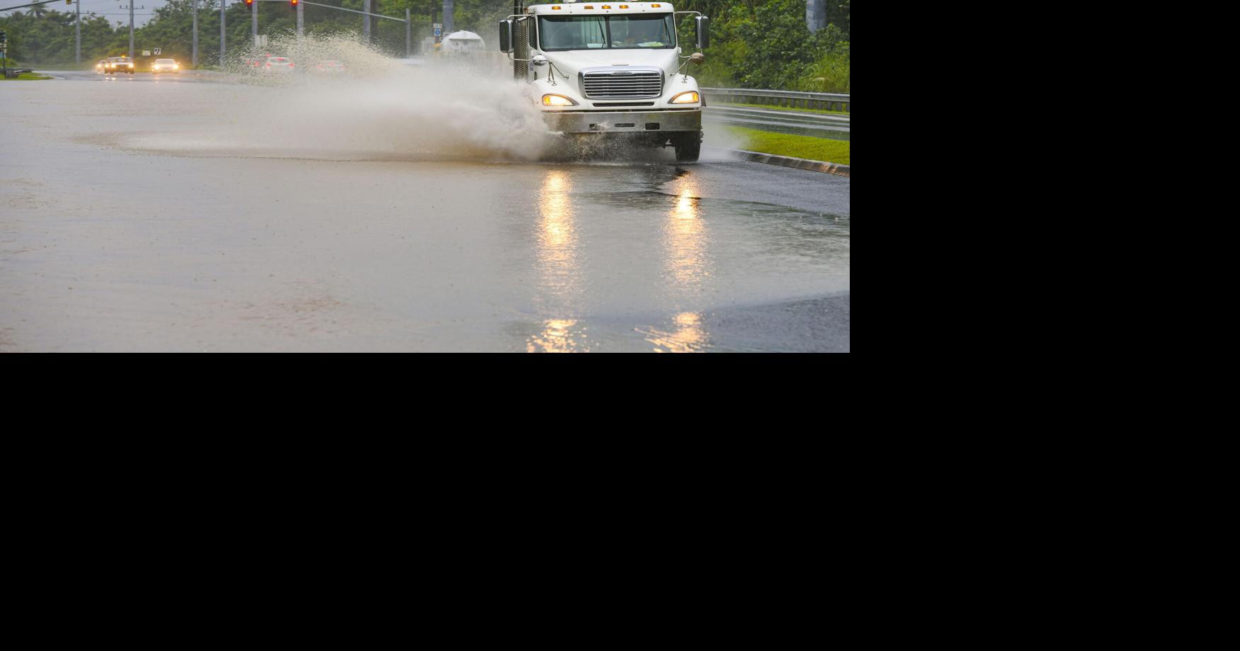 Heavy rain, rough seas as tropical storm moves away from Guam | News ...