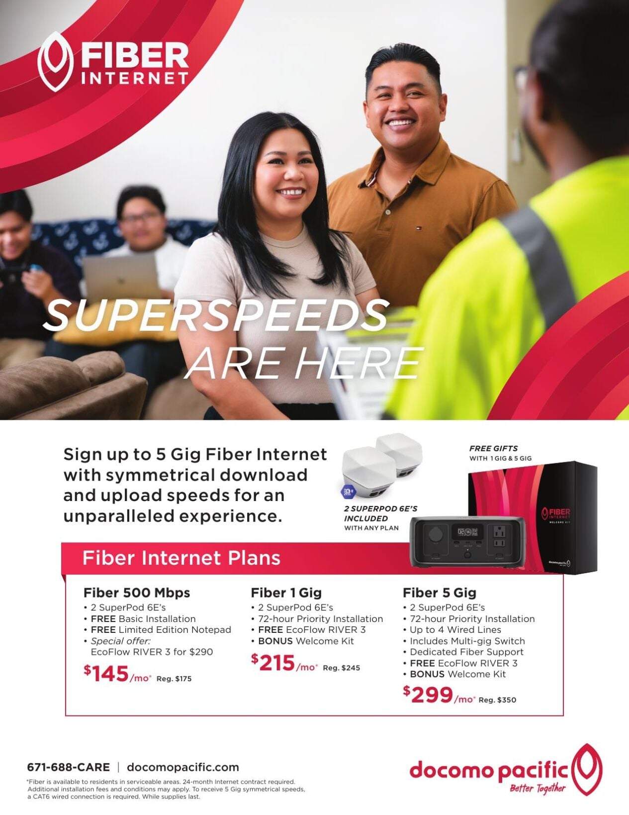 docomo pacific fiber internet flyer | | guampdn.com