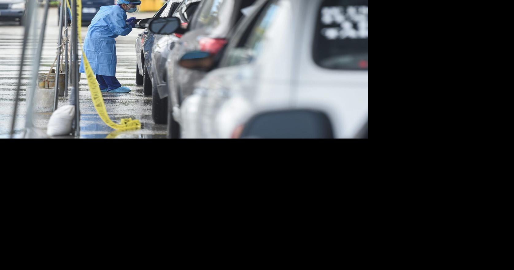 Residents head to the Yigo Gym for COVID-19 testing | Local News ...