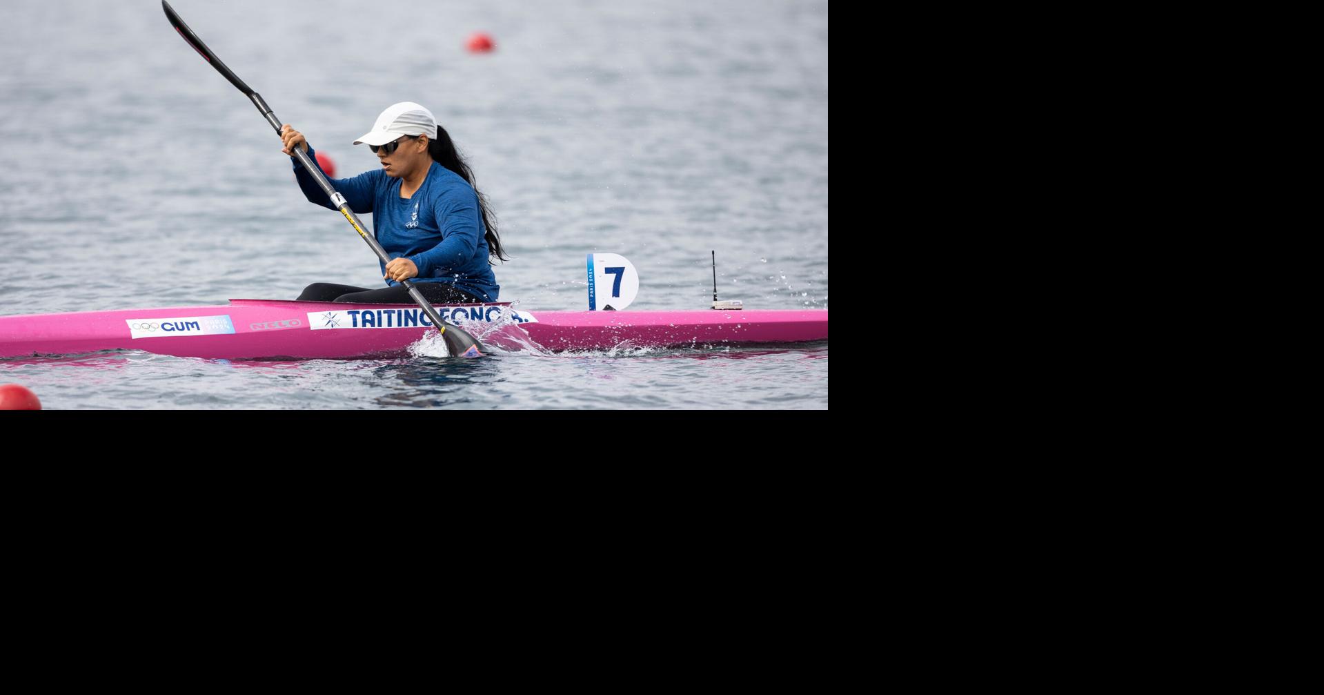 Guam's Raina Taitingfong competes in women's canoe single 200m at Paris ...