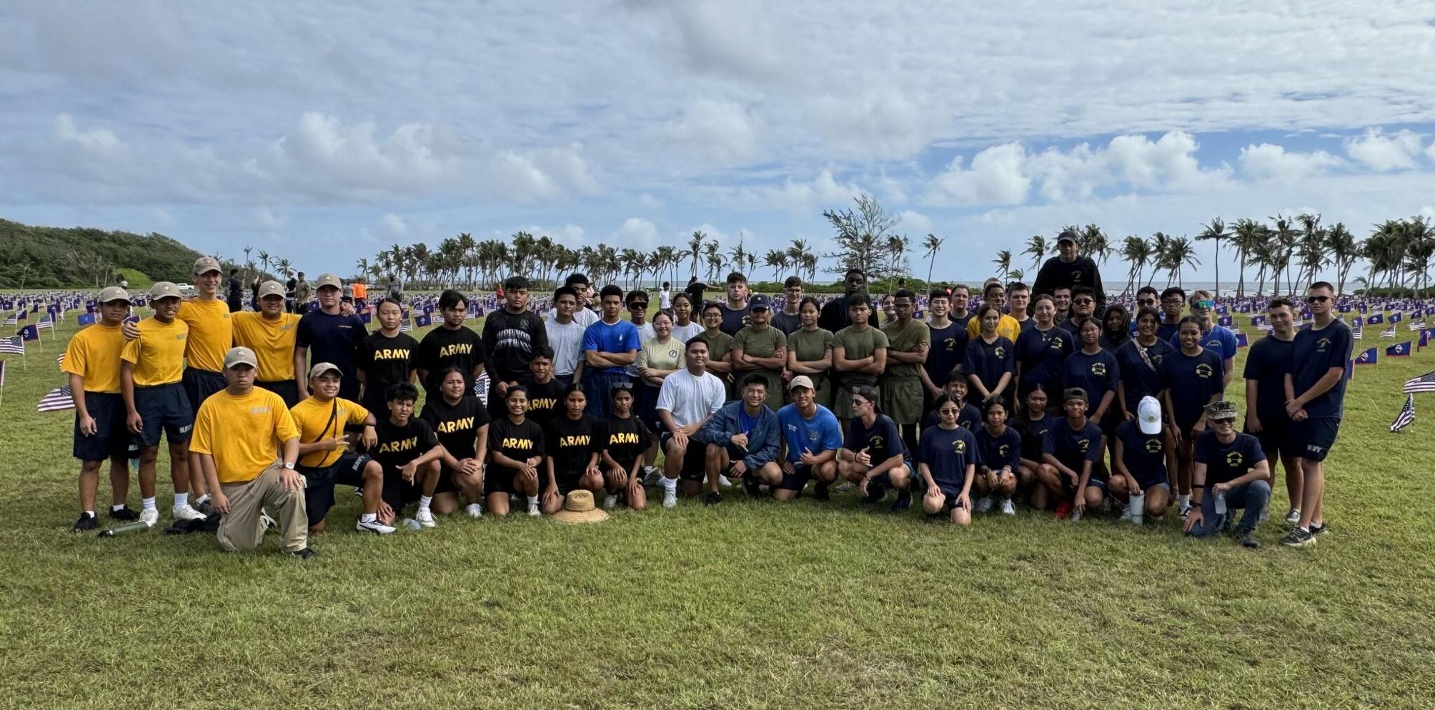 JROTC cadets plant flags for Memorial Day | Lifestyle | guampdn.com