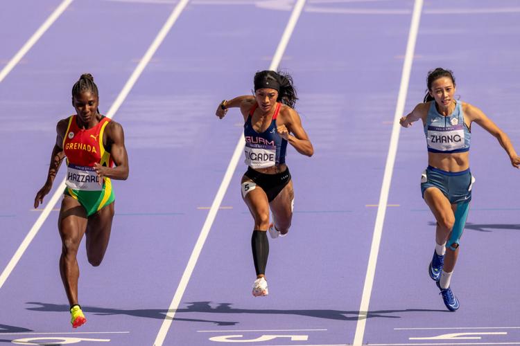 Tugade first track athlete to advance past preliminaries at Olympics | The Score | guampdn.com