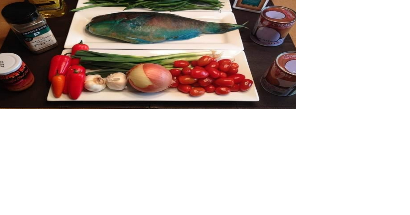 671 Guam Recipes: Parrot Fish with Green Beans and Coconut Milk ...