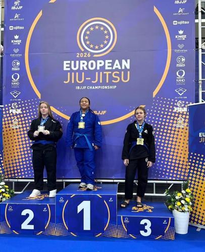 Guam’s T’ana Adamos wins gold at IBJJF European championships | Sports ...