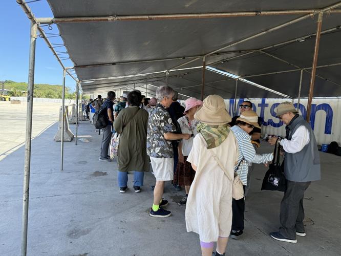 Cruise ship Asuka III's maiden voyage to Guam brings 1,000 passengers ...