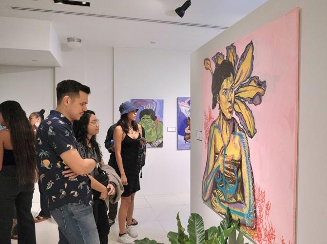 Geraldine Datuin's solo art show "HALF-FLOWER" | | guampdn.com