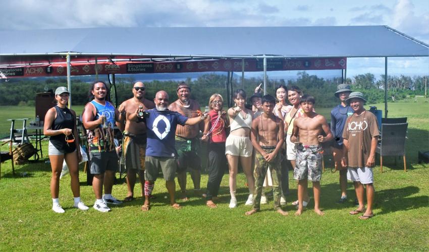 Slingers take over golf driving range | | guampdn.com