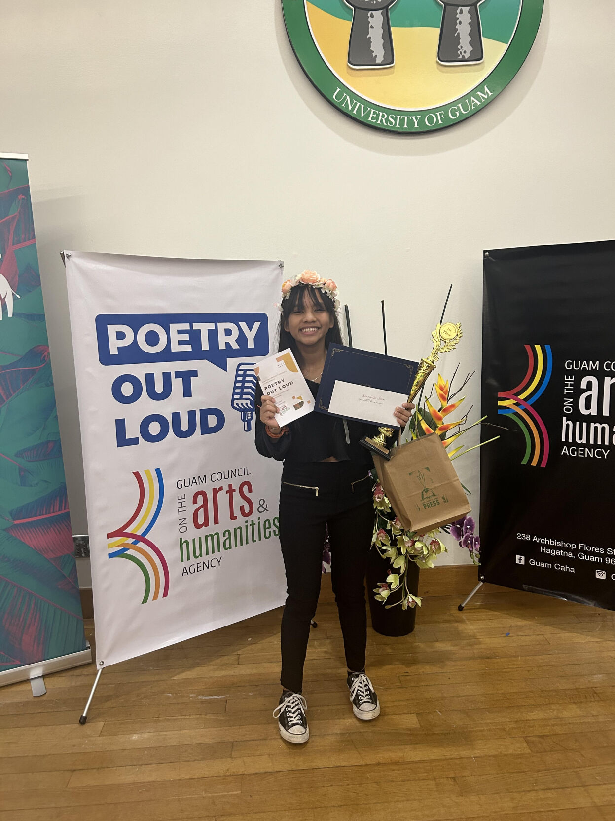 Tiyan High School's Nikolette Salas wins Poetry Out Loud, will ...