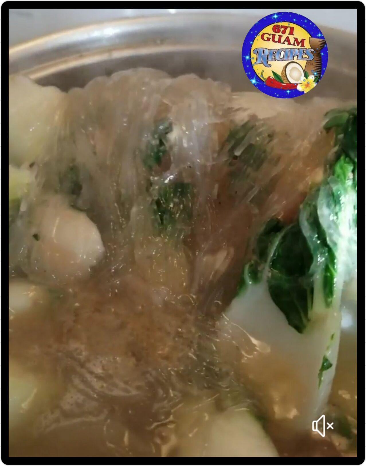 671 Guam Recipes: Kaddo Katne with Bok Choy and Long Rice | Lifestyle ...