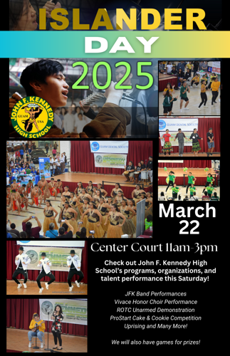 All is set for JFK High School's Islander Day on March 22 at Micronesia ...