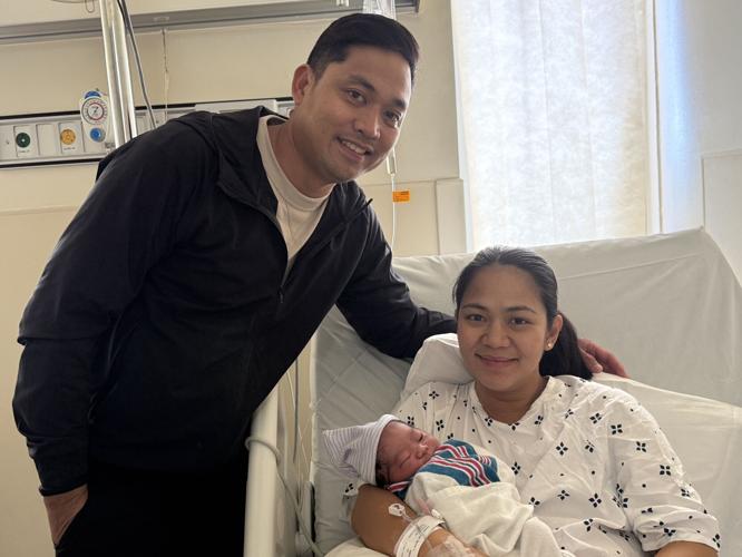 'More than a blessing': Lucas Arthur is Guam's first baby of 2026 ...