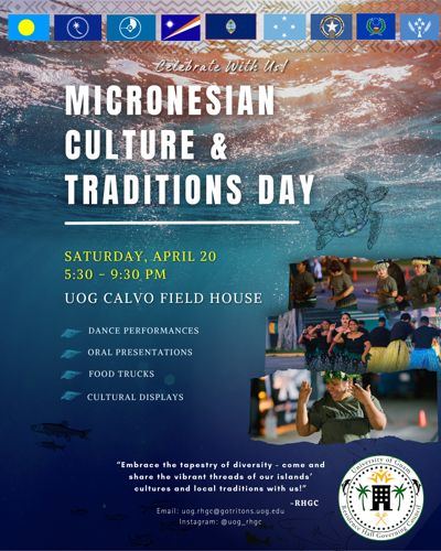 Micronesian Culture and Traditions Day set for April 20 at UOG | News ...