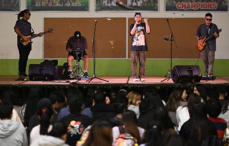 GTA surprises Simon Sanchez High School students with mini concert ...