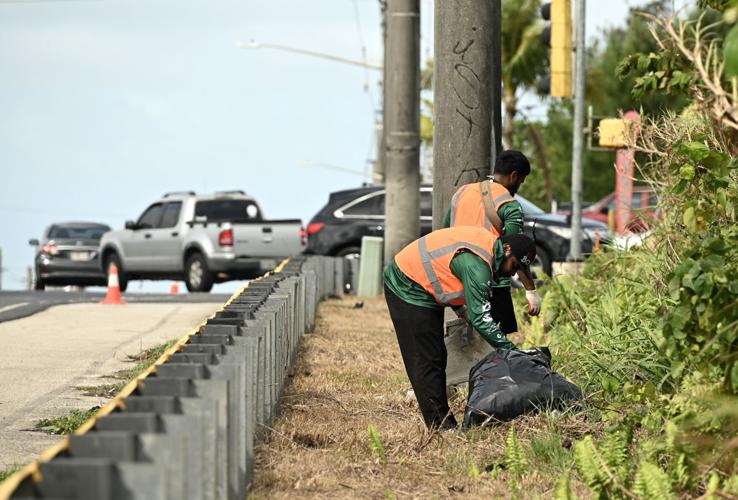 Guam Green Growth newest conservation corps members clean Yigo roadside ...