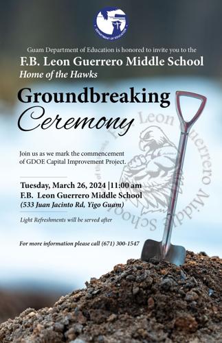 FBLG groundbreaking ceremony | | guampdn.com