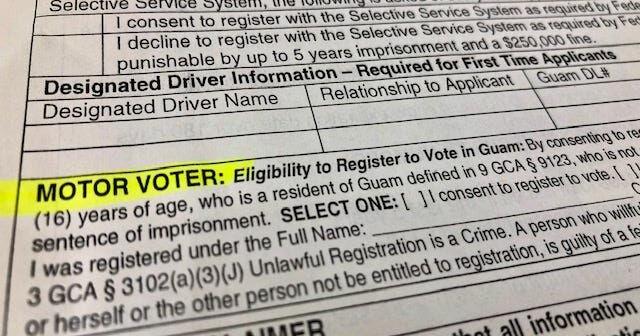 Some motor voters confused by registration changes | News | guampdn.com