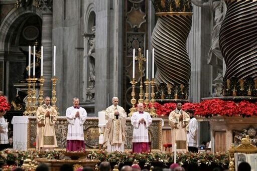 Pope Leo condemns 'open wounds' of war in first Christmas homily ...