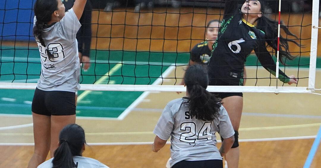 Au Mana, Lady Bombers ease into Lady Triton volleyball semifinals | Sports | guampdn.com