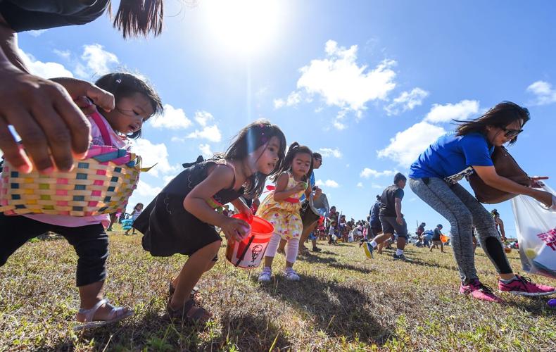 Eggs-tra fun at DPR & McDonald's of Guam's Easter fair and egg hunt ...