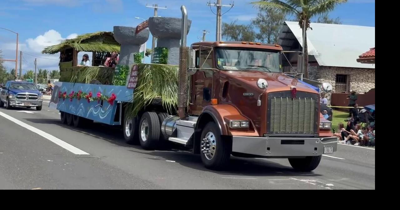 WATCH: Villages show off their creative floats at 81st Liberation Day ...