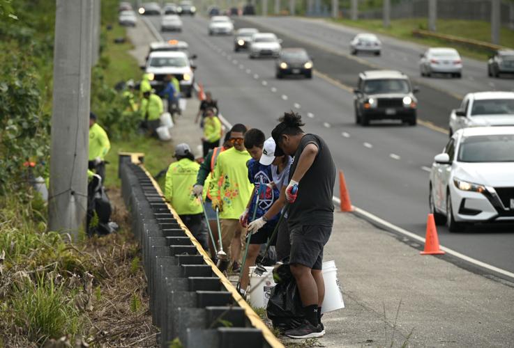 Guam Green Growth newest conservation corps members clean Yigo roadside ...